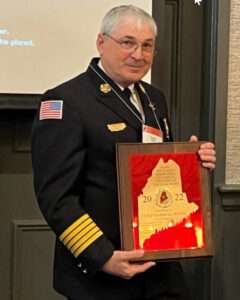 Chief of the Year - Maine Fire Chiefs' Association