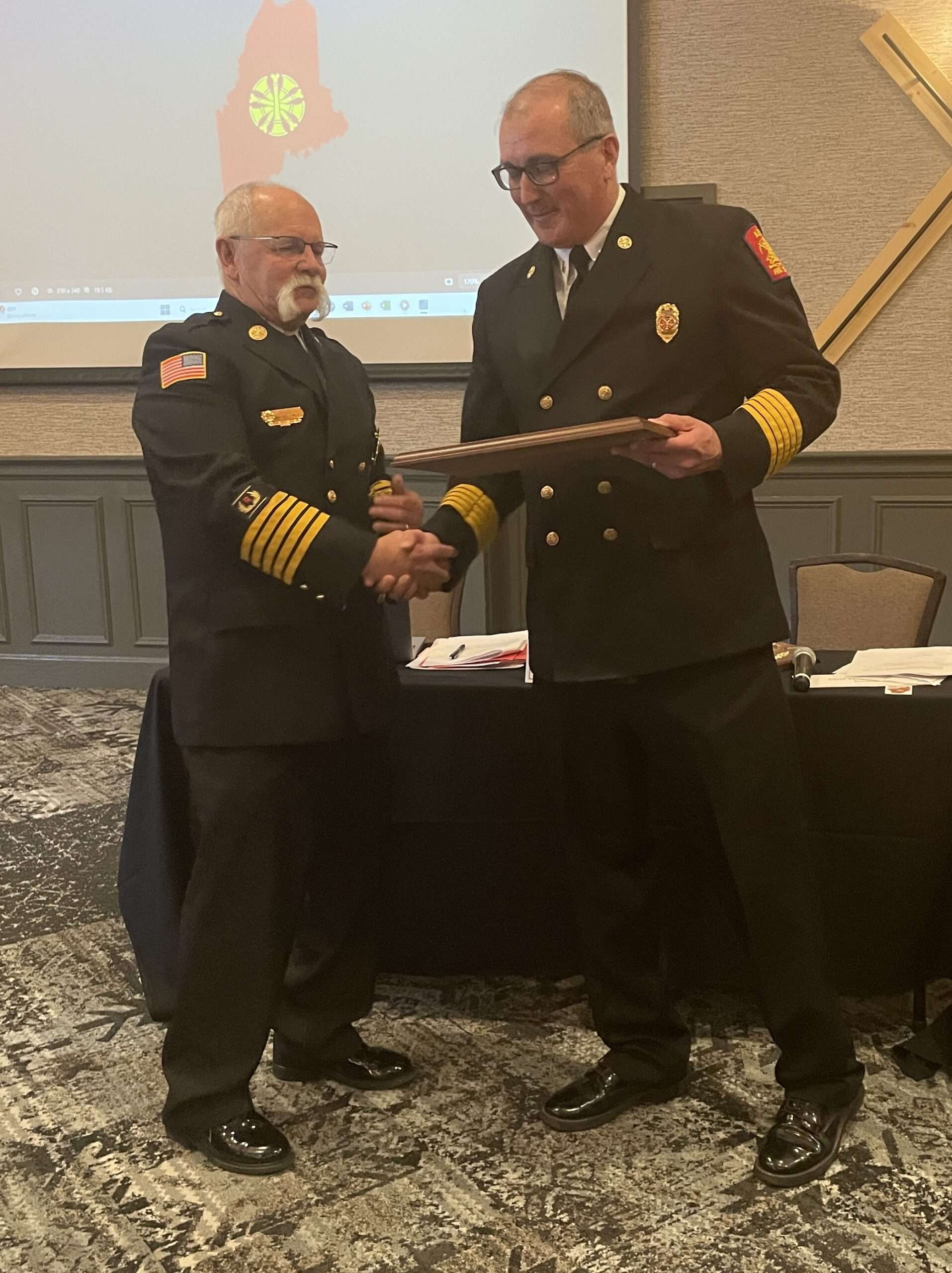 Chief of the Year - Maine Fire Chiefs' Association